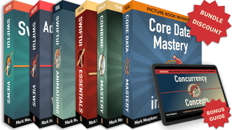 6-Book Bundle - Build Amazing Apps with this SwiftUI 6-Book Bundle from Big Mountain Studio