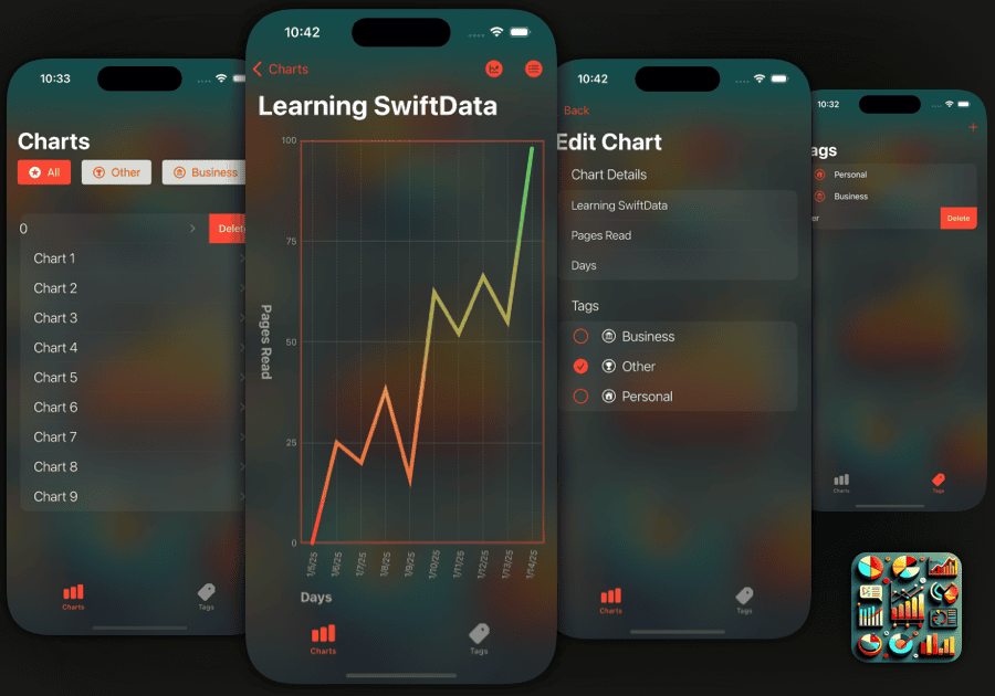 Visually learn SwiftData in SwiftUI with this picture book from Big Mountain Studio